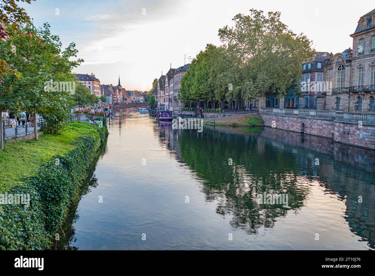 STRASBOURG, GRAND EST, FRANCE - CIRCA AUGUST, 2023: Quai Saint-Nicolas ...