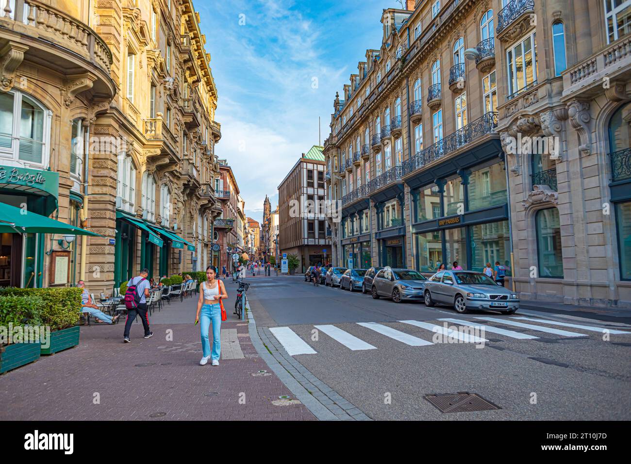 STRASBOURG, GRAND EST, FRANCE - CIRCA AUGUST, 2023: Place Broglie of ...