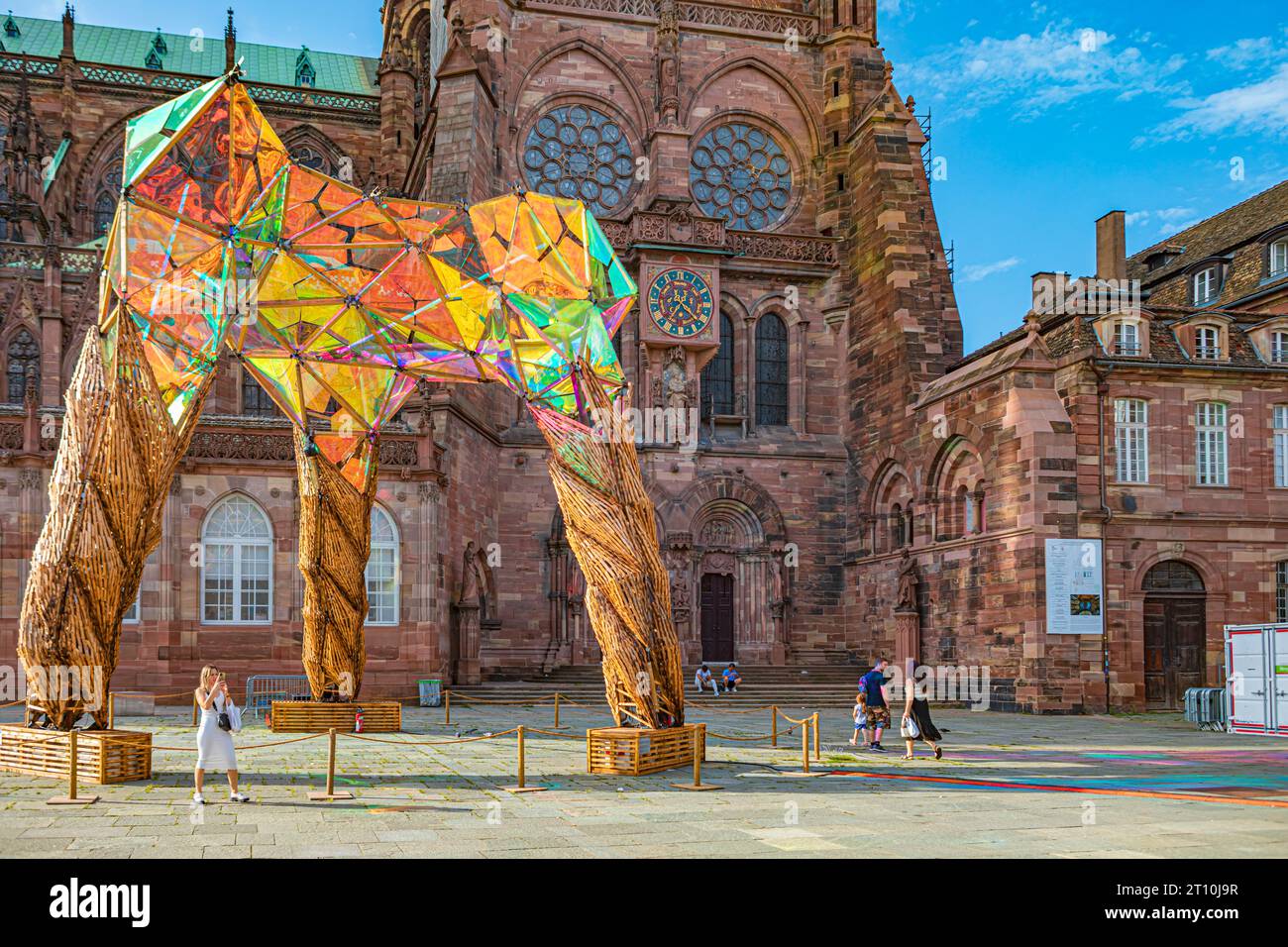 STRASBOURG, GRAND EST, FRANCE - CIRCA AUGUST, 2023: The Cathedrale ...