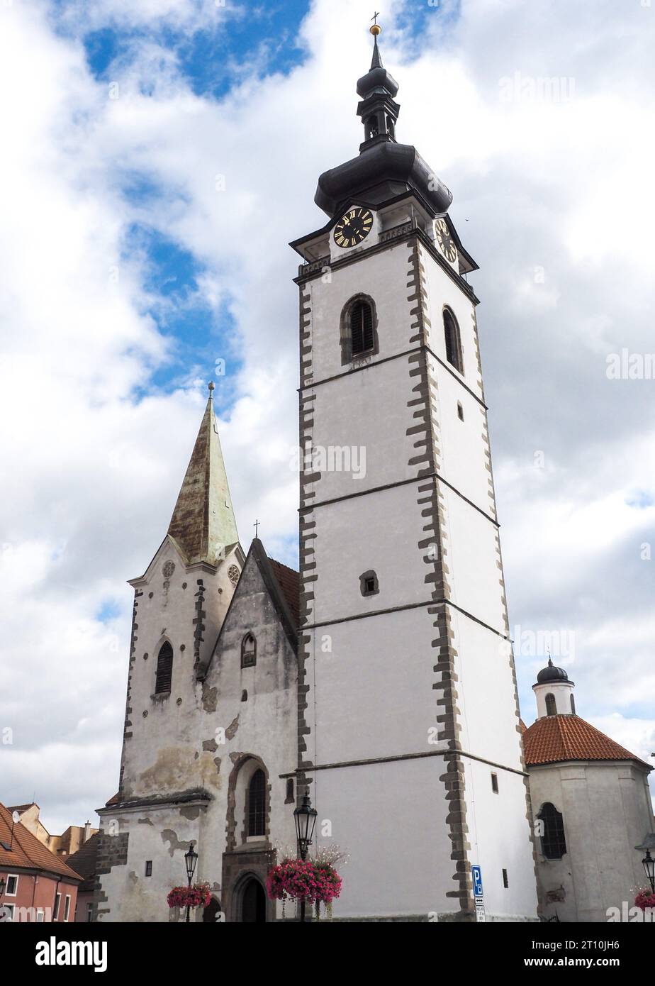 Church of the Nativity of the Blessed Virgin Mary in Pisek, Czech ...