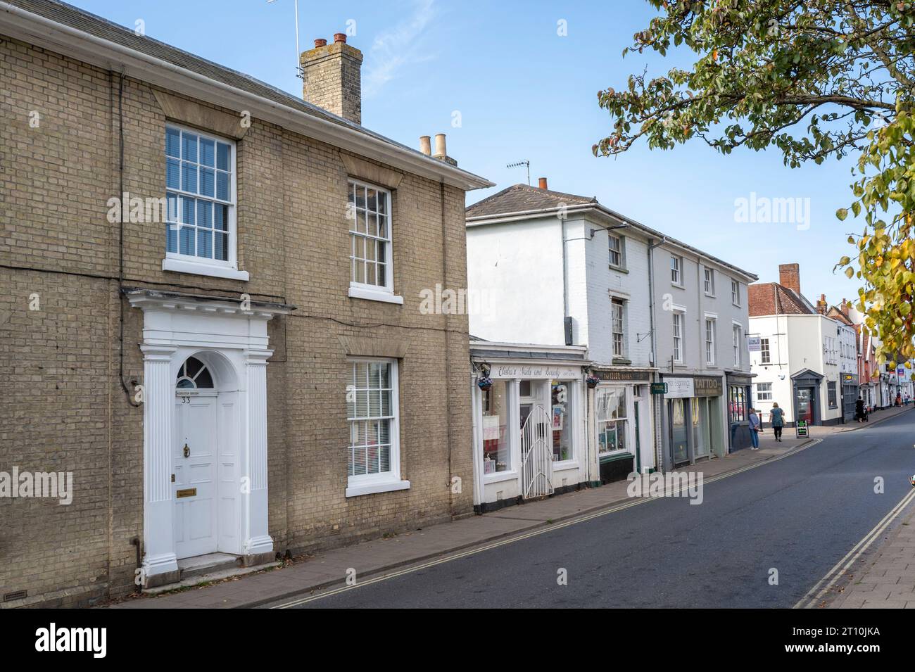 Hadleigh High Street Stock Photo - Alamy