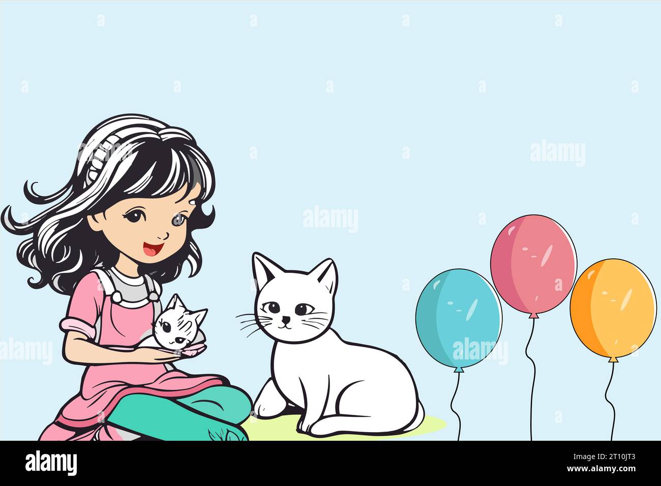 Cat day sticker hi-res stock photography and images - Alamy