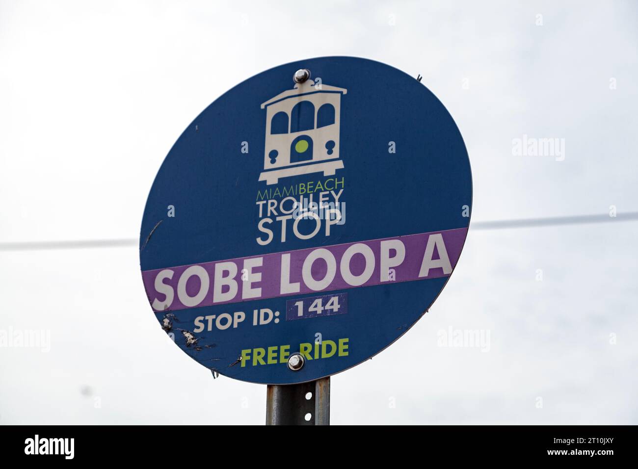 South Beach - SoBe - Loop A Trolley Stop, Washington Avenue, City of ...