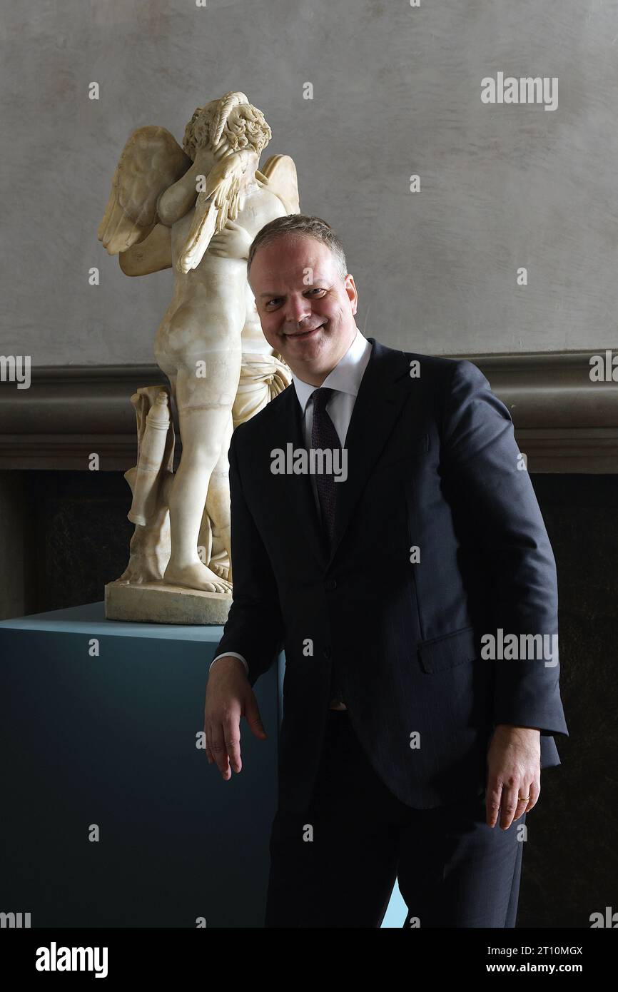 Eike schmidt direttore galleria degli uffizi hi-res stock photography ...