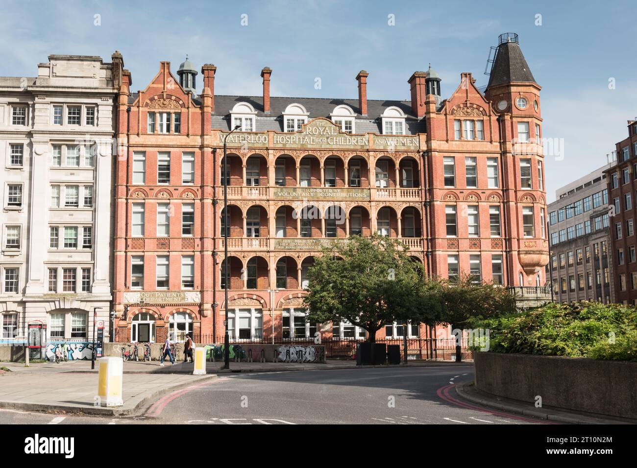 The exterior of the former Royal Waterloo Hospital for Children and ...