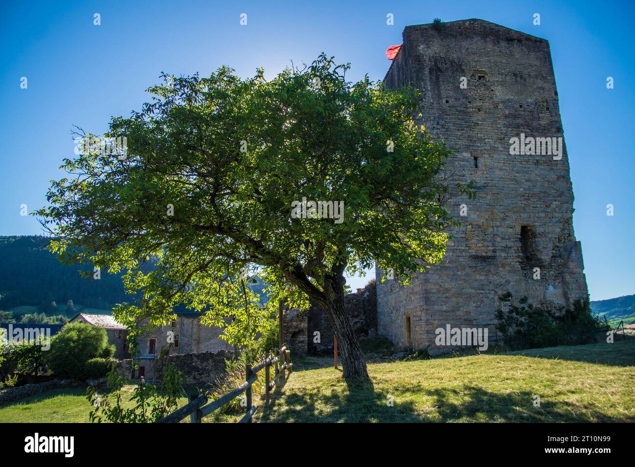 Chanac In Lozere In France Stock Photo - Alamy