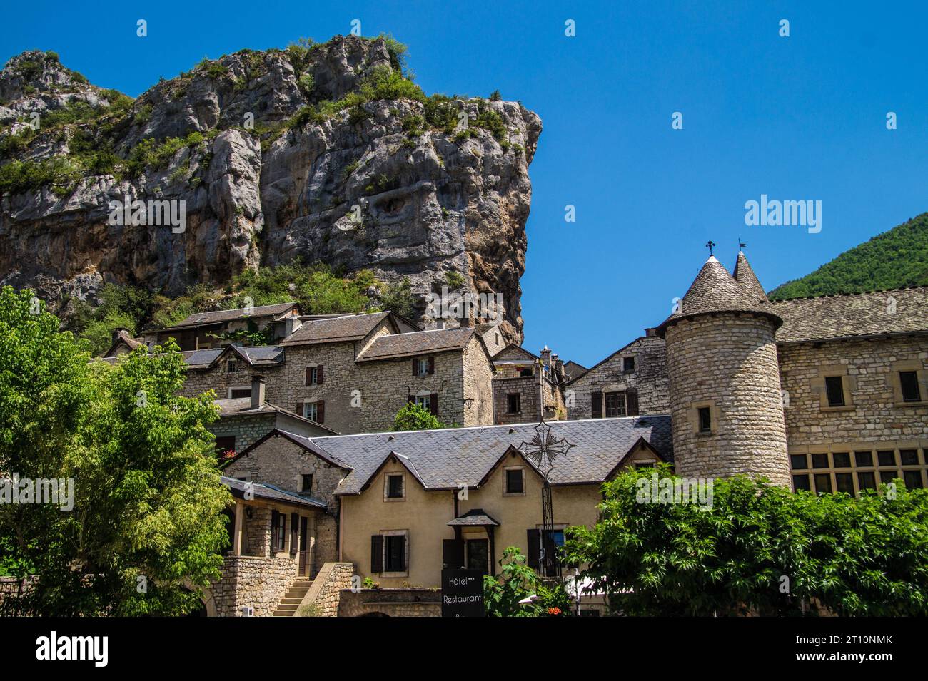 La Malene In Lozere In France Stock Photo - Alamy