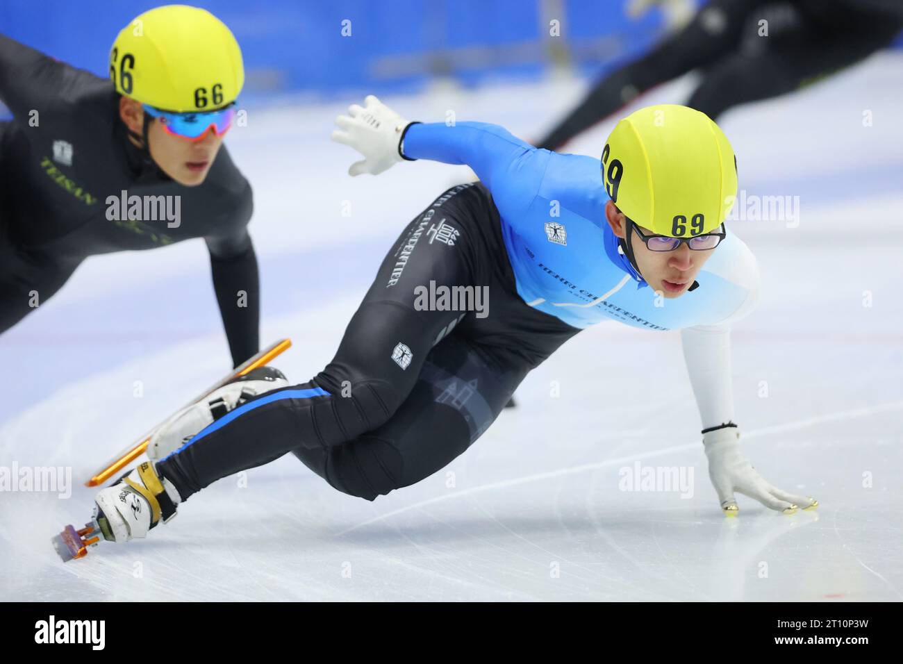 Teisan ice skating training center, Nagano, Japan. 7th Oct, 2023. Yui ...