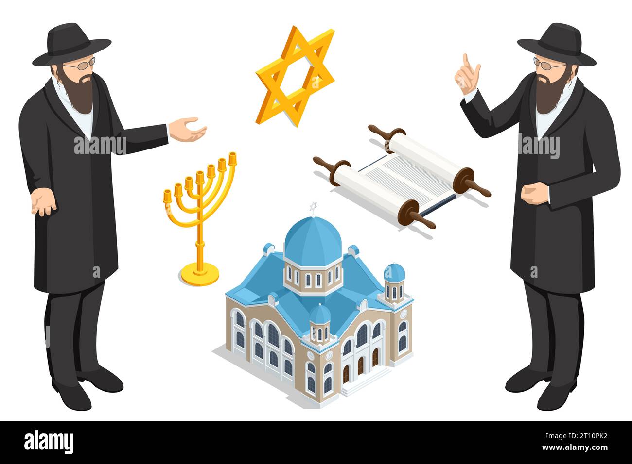 Menorah monument Stock Vector Images - Alamy