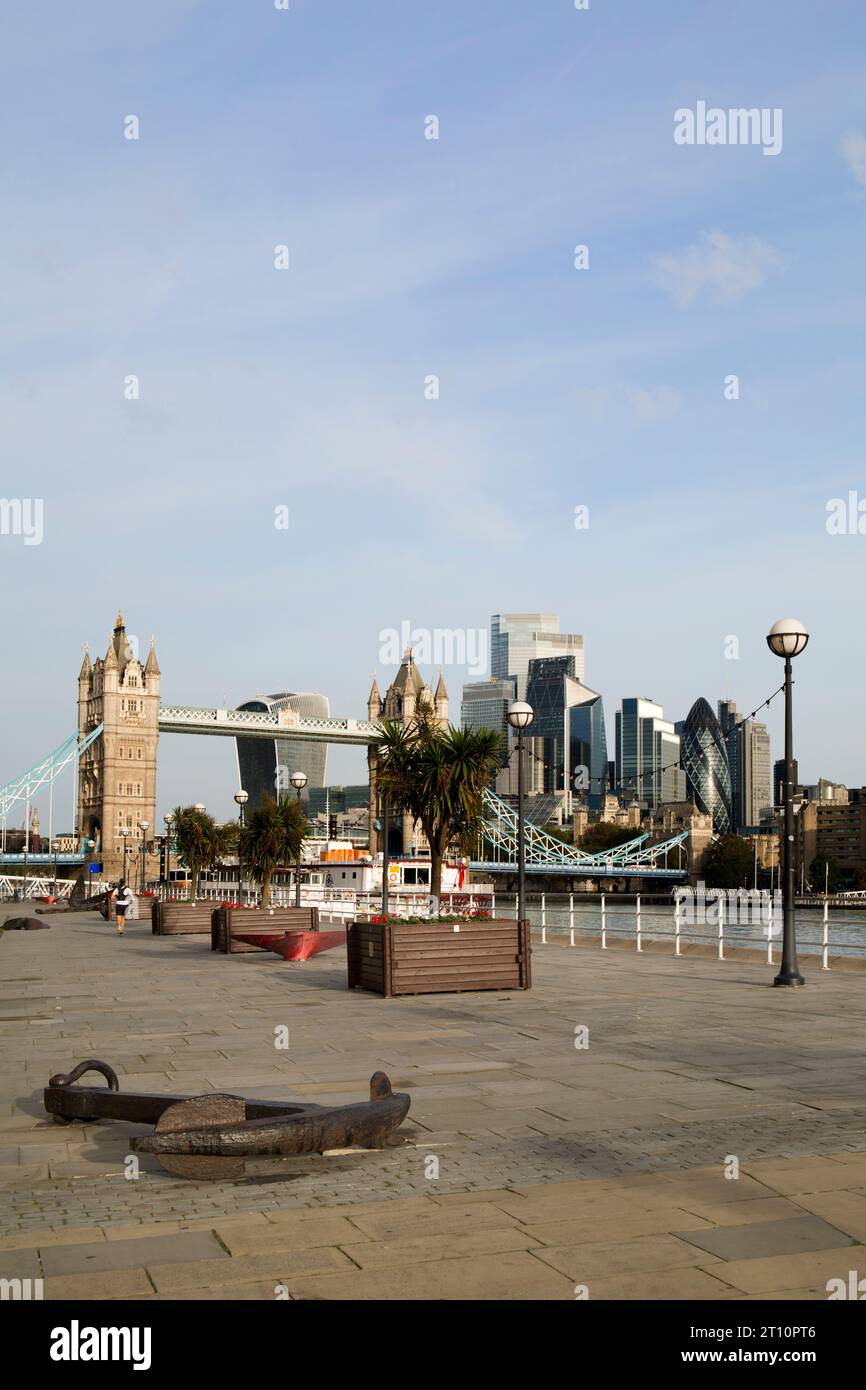 Shad Thames Tower Bridge River Thames London Stock Photo - Alamy