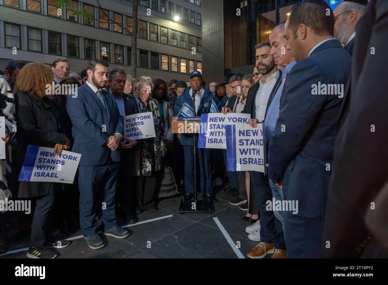 New York, New York, USA. 9th Oct, 2023. (NEW) New York City Mayor Eric ...