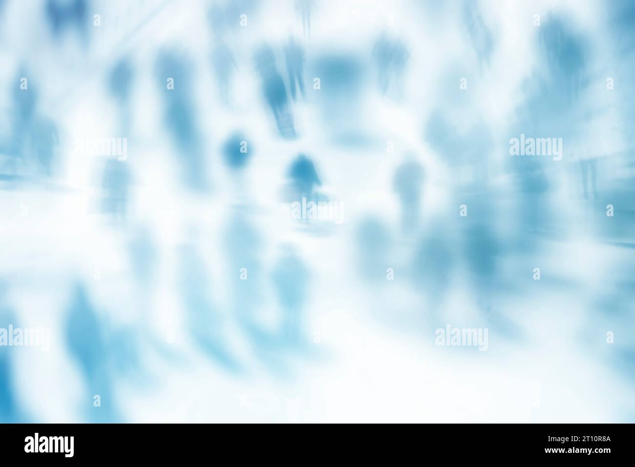 blur abstract people in motion background, unrecognizable silhouettes ...