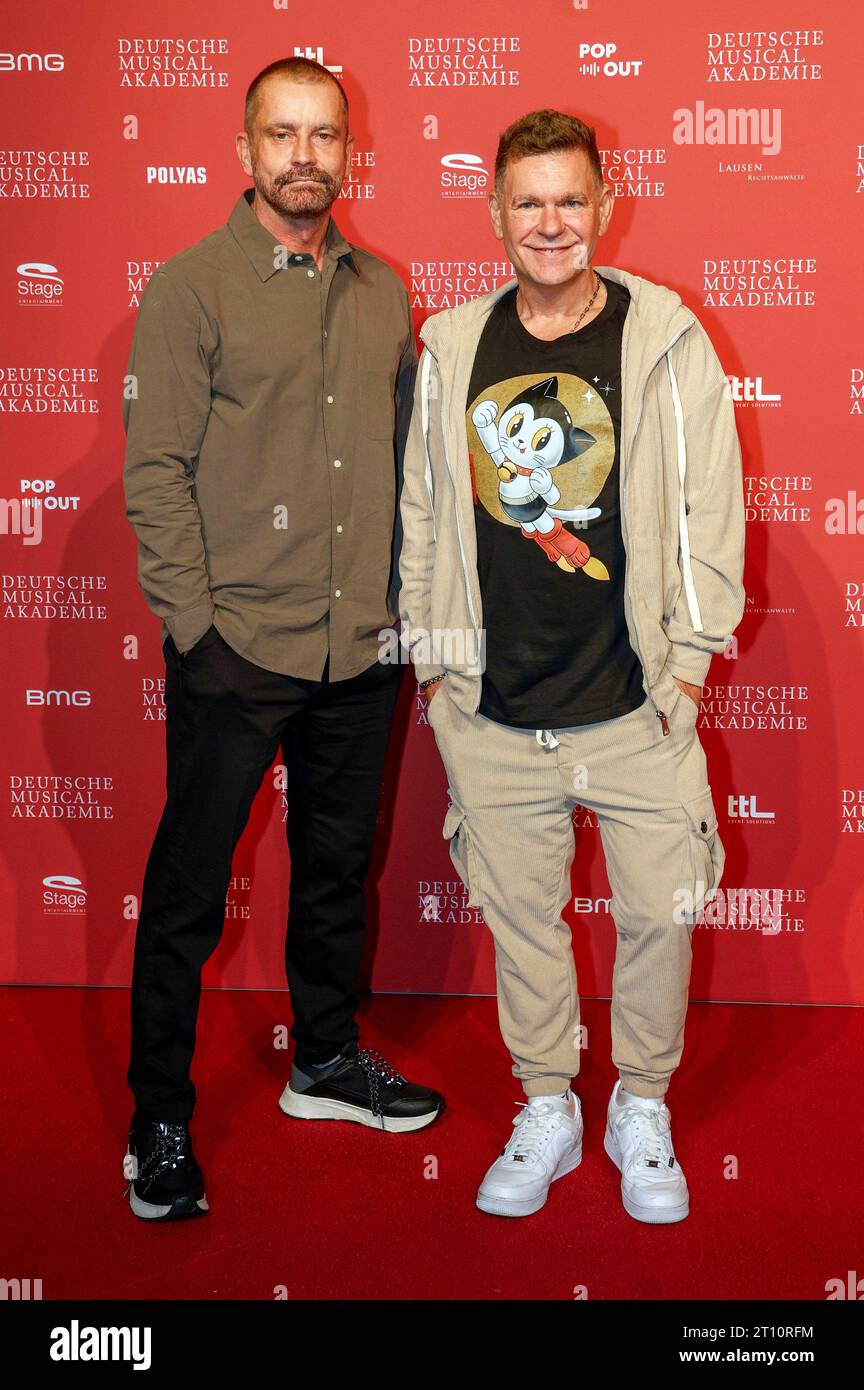 Ulf Leo Sommer und Peter Plate bei der Verleihung des Deutschen Musical ...