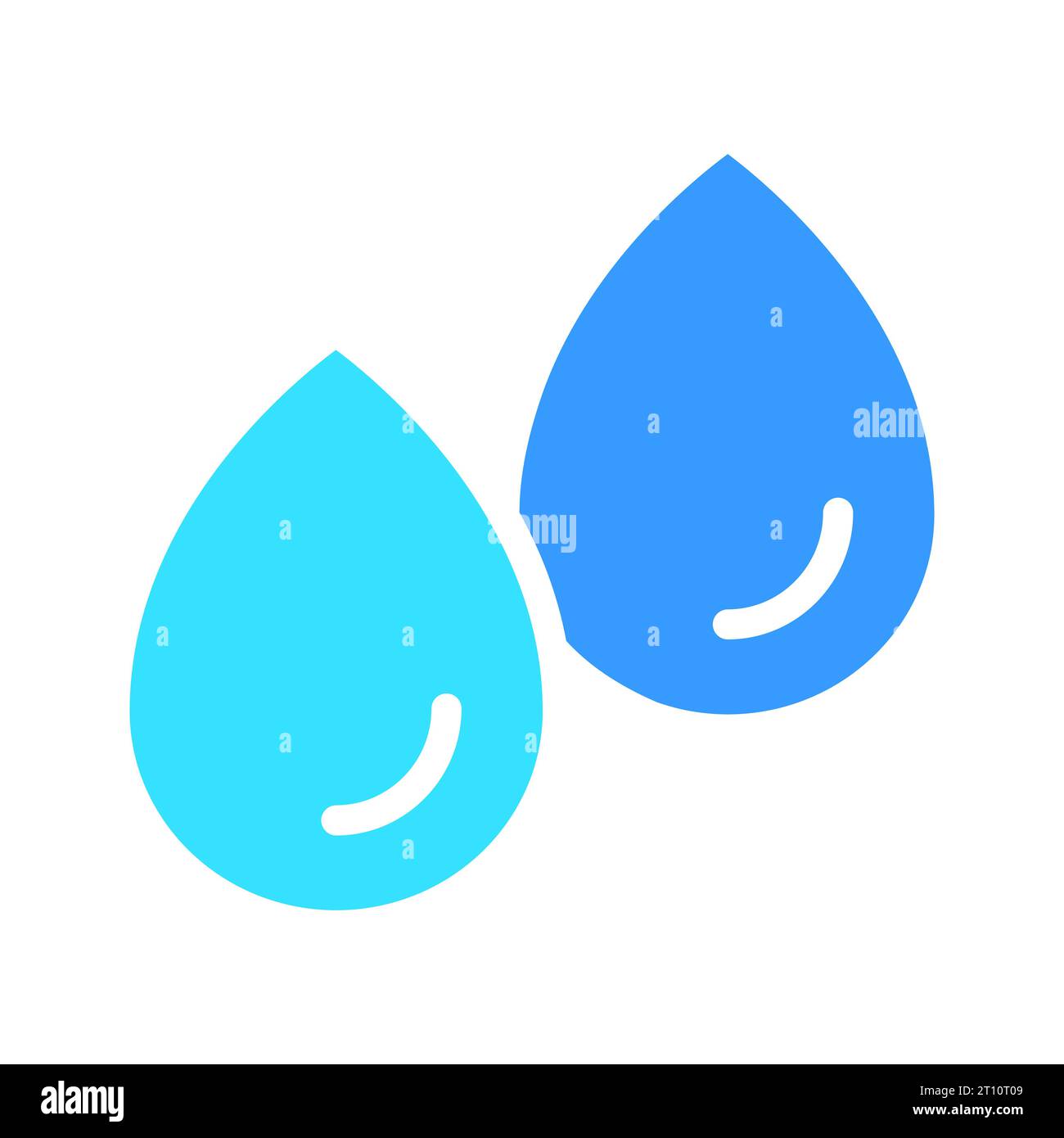 Two different water colors Stock Vector Images - Alamy