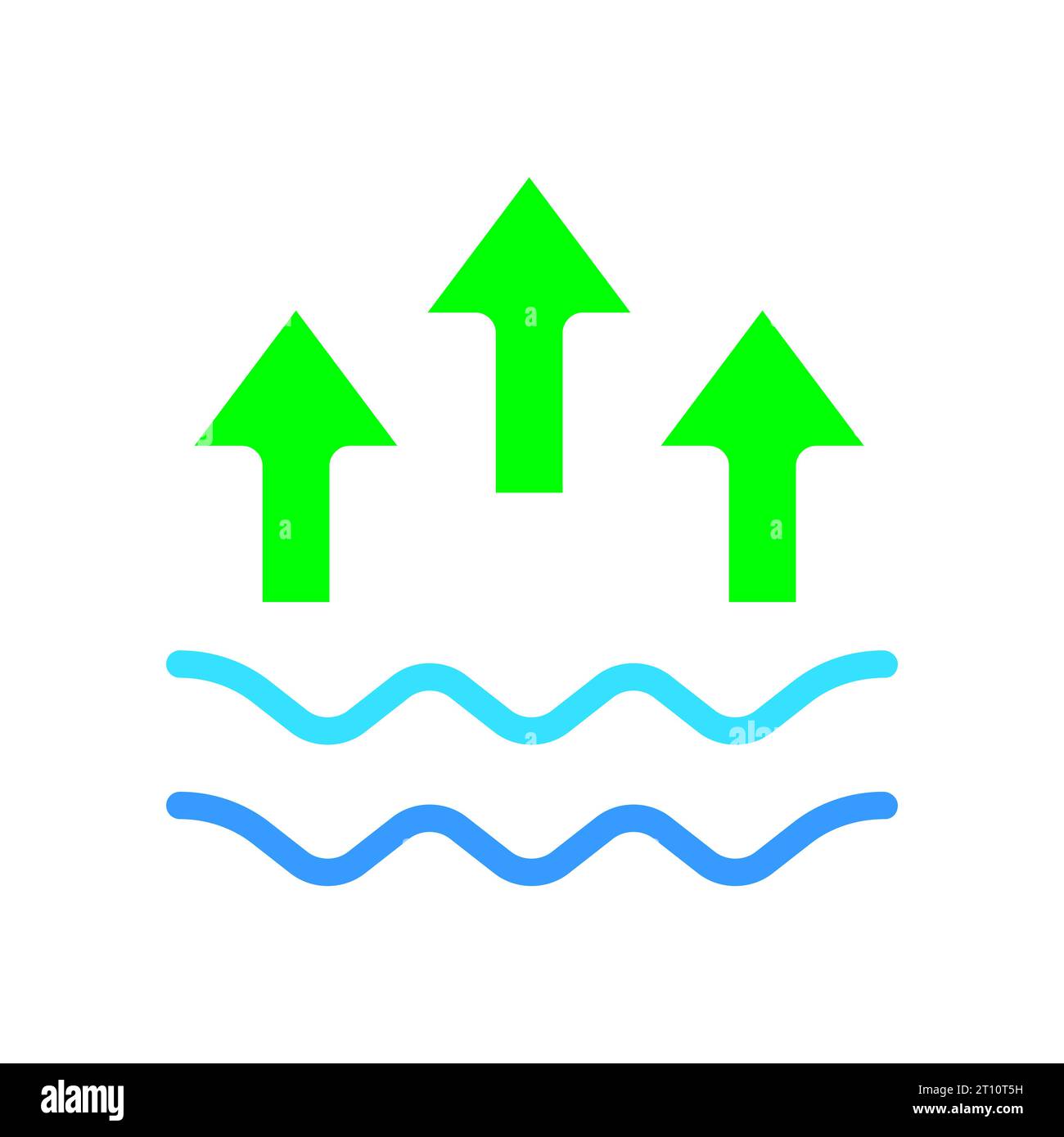 Water level raise Stock Vector Images - Alamy