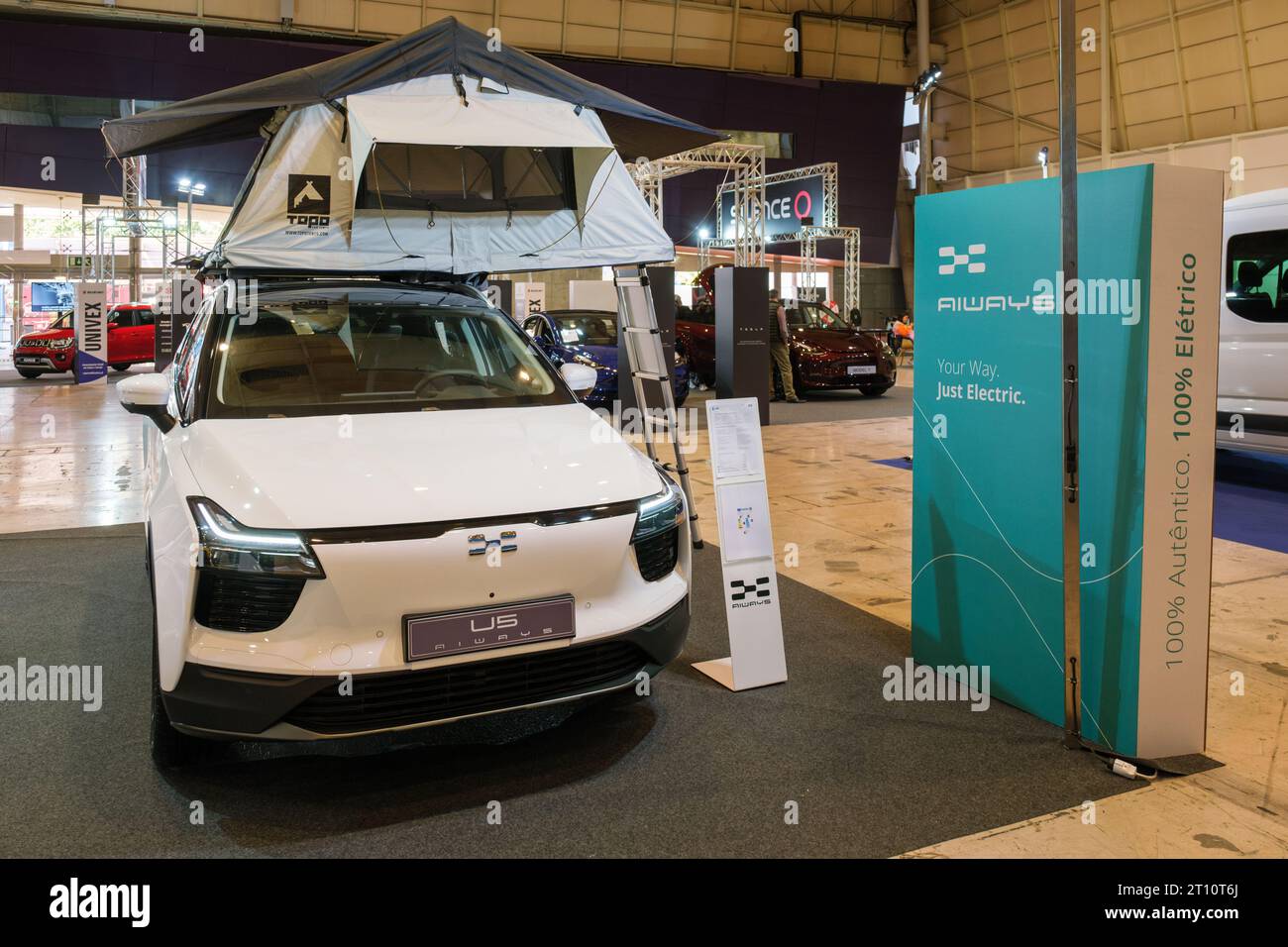 Aiways U5 Prime electric car at ECAR SHOW - Hybrid and Electric Motor ...