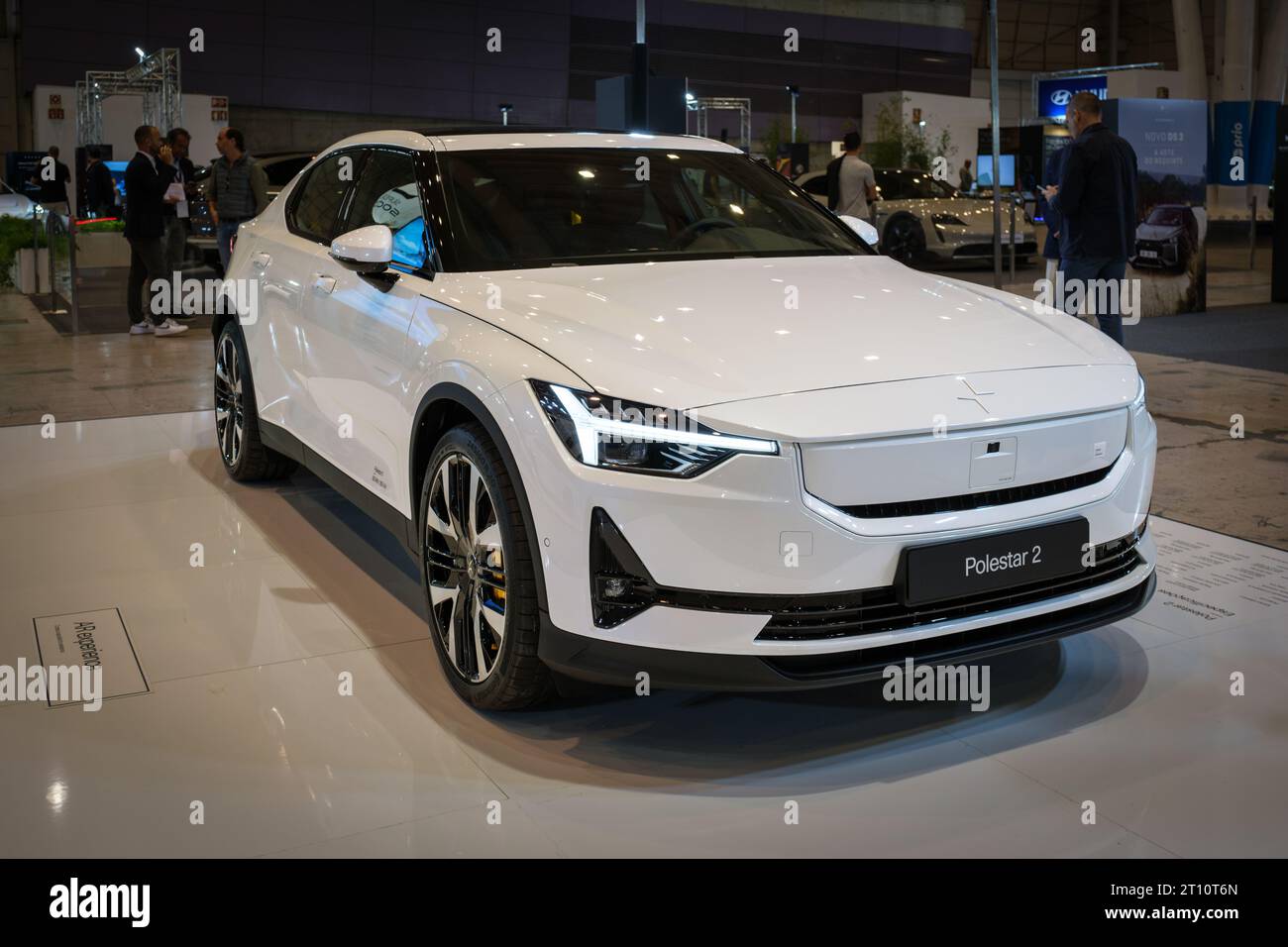 Polestar 2 electric car at ECAR SHOW - Hybrid and Electric Motor Show ...