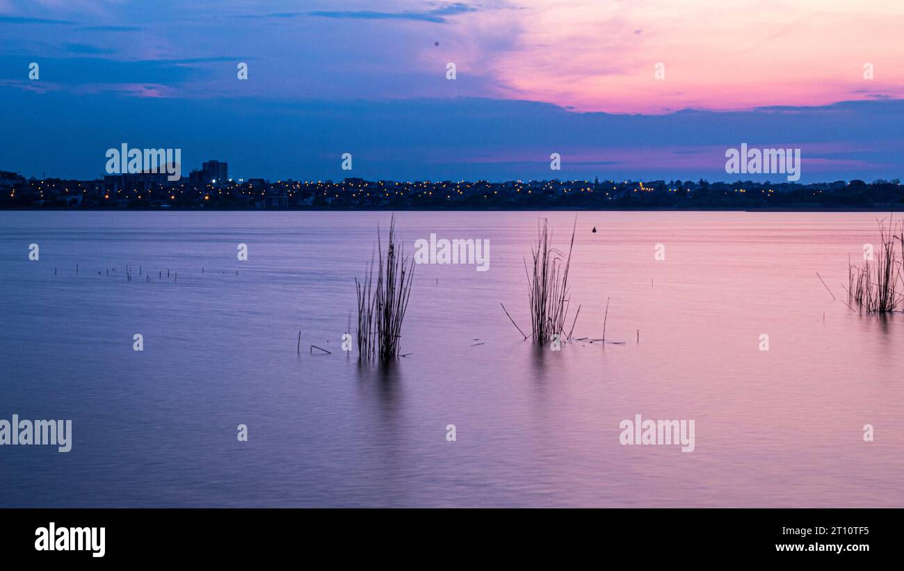 Fascinating, saturated, blue water, tranquil, fresh water, fishing ...