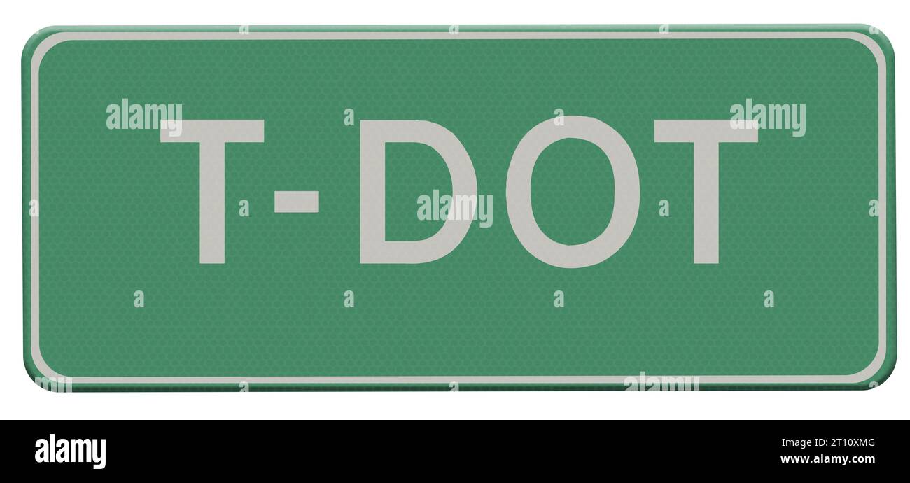 Road sign with the local slang name for Toronto , T-dot Stock Photo - Alamy