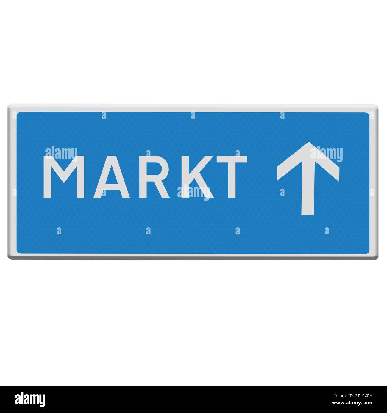 Shop/market road sign directions. Dutch. Winkel/markt verkeersbord ...