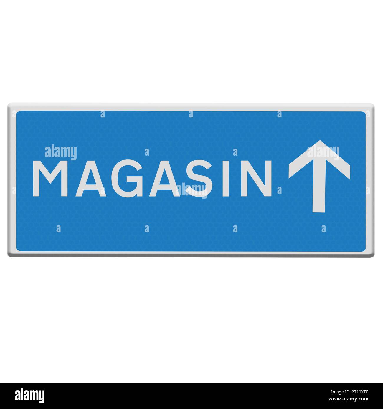 Shop /market road sign directions. French Directions des panneaux ...