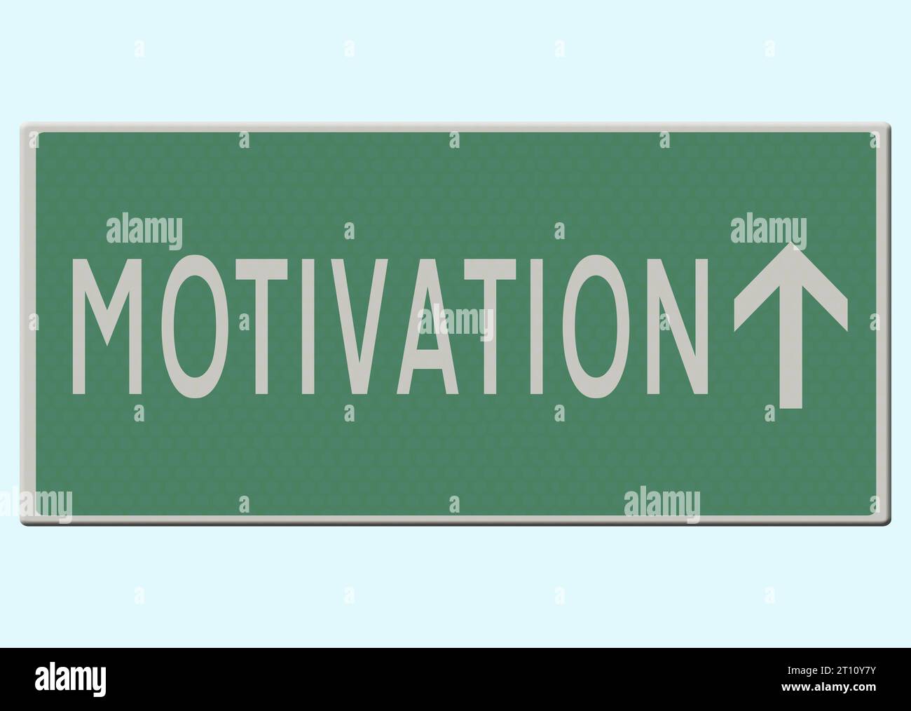 Digital illustration - Sign Highly/low motivation Stock Photo - Alamy