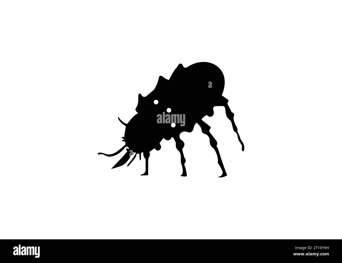 New minimal style Assassin Bug icon illustration design Stock Vector ...