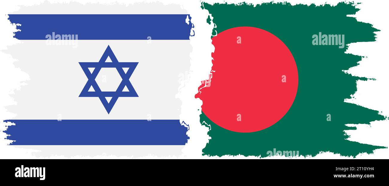 Bangladesh israel flag hi-res stock photography and images - Alamy