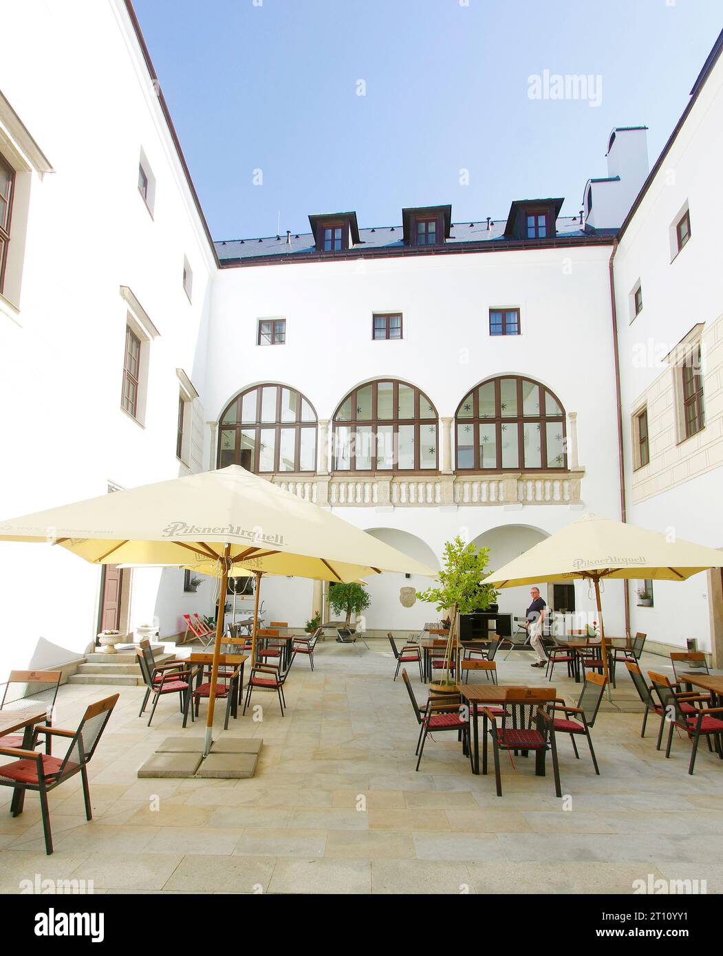 The fortress built in 1513 in Trest' was rebuilt in the 16th century ...