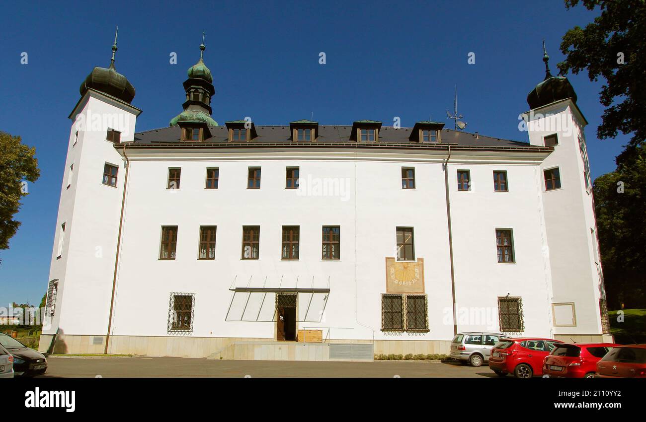 The fortress built in 1513 in Trest' was rebuilt in the 16th century ...
