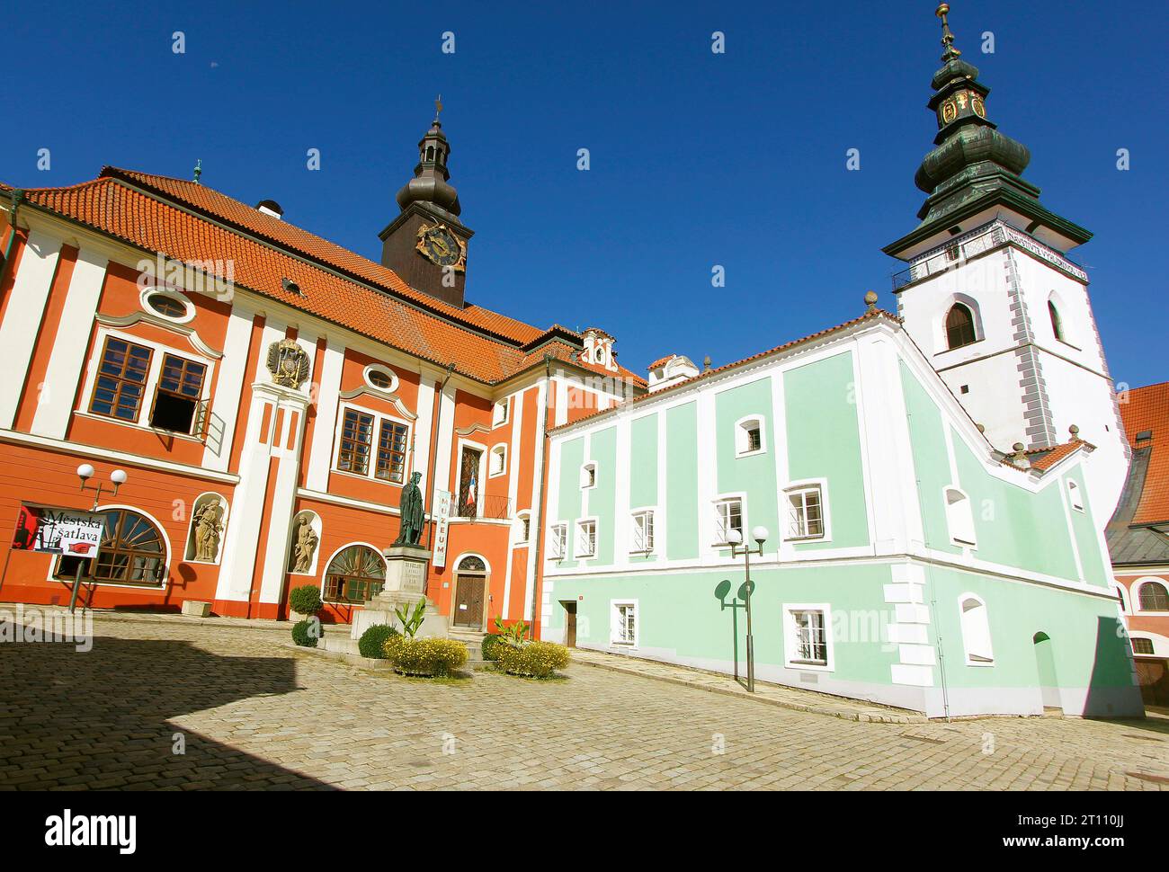 The original building in Pelhrimov was Gothic from the 15th century ...