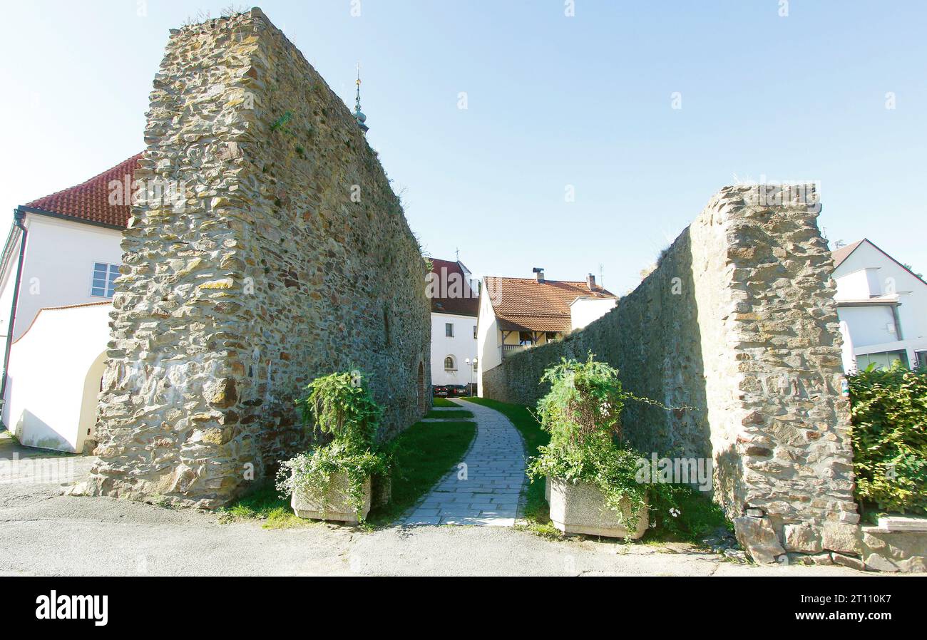 The town fortifications in Pelhrimov were built in the 14th-16th ...