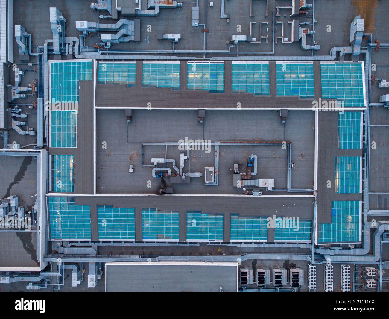 Rooftop view of supermarket hi-res stock photography and images - Alamy