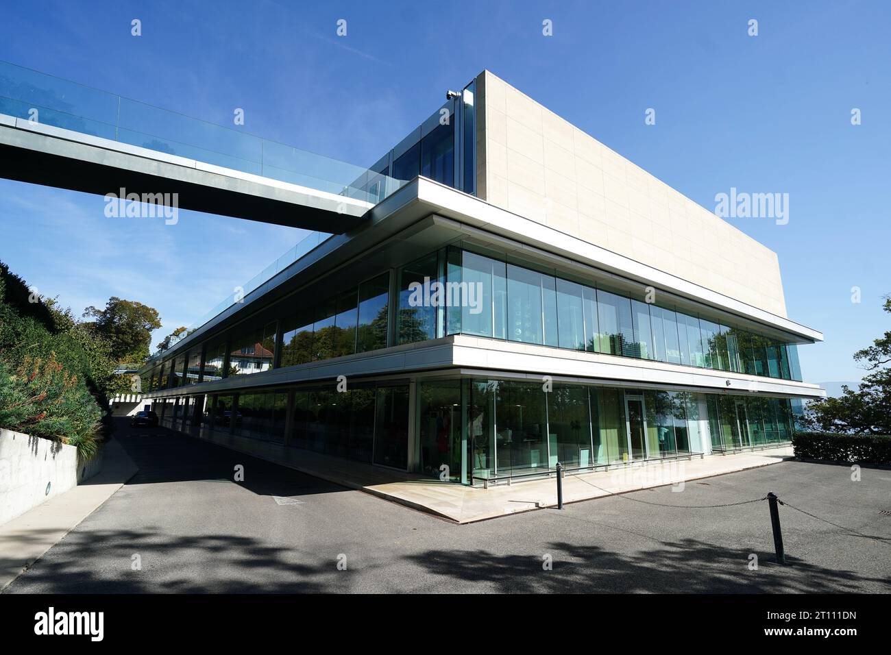 A general view outside the Euro 2028 and Euro 2032 hosts announcement ...