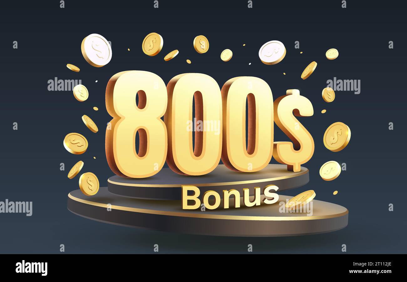 Bonus 800 dollar and coins coupon special voucher, Check banner special ...