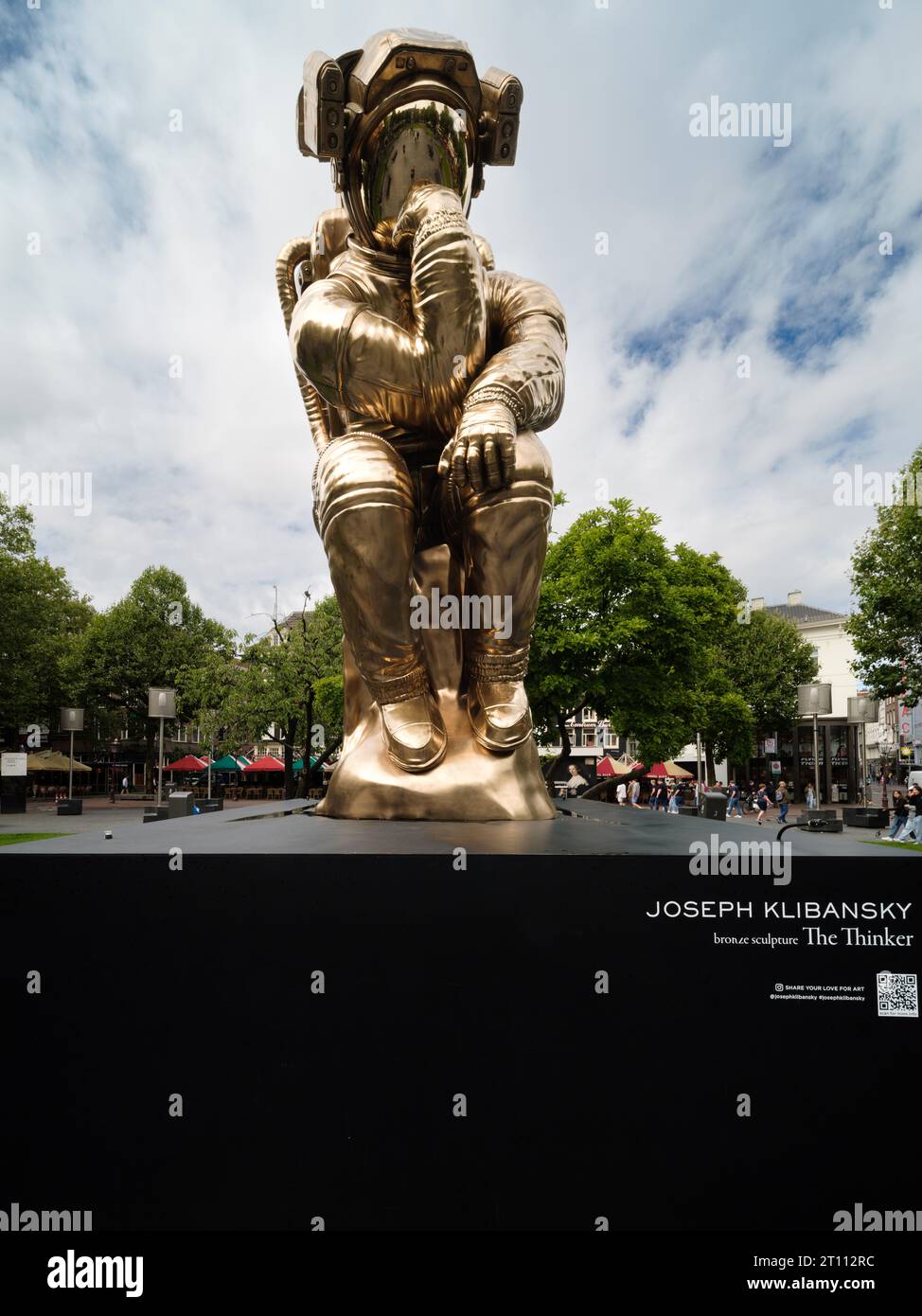 The Thinker is a Sculpture by the contemporary artist Joseph Klibansky ...