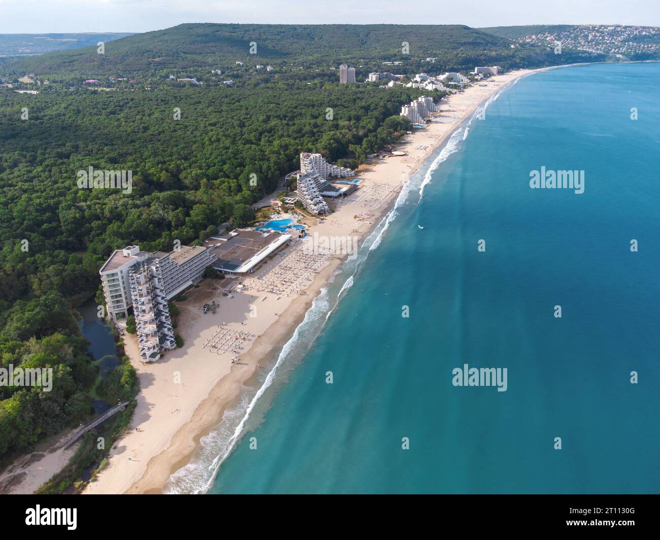 Aerial view albena resort hi-res stock photography and images - Alamy