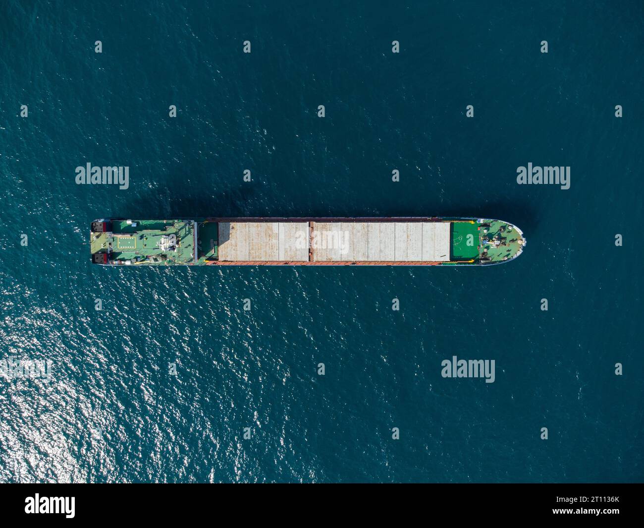 Top down ship sailing hi-res stock photography and images - Alamy