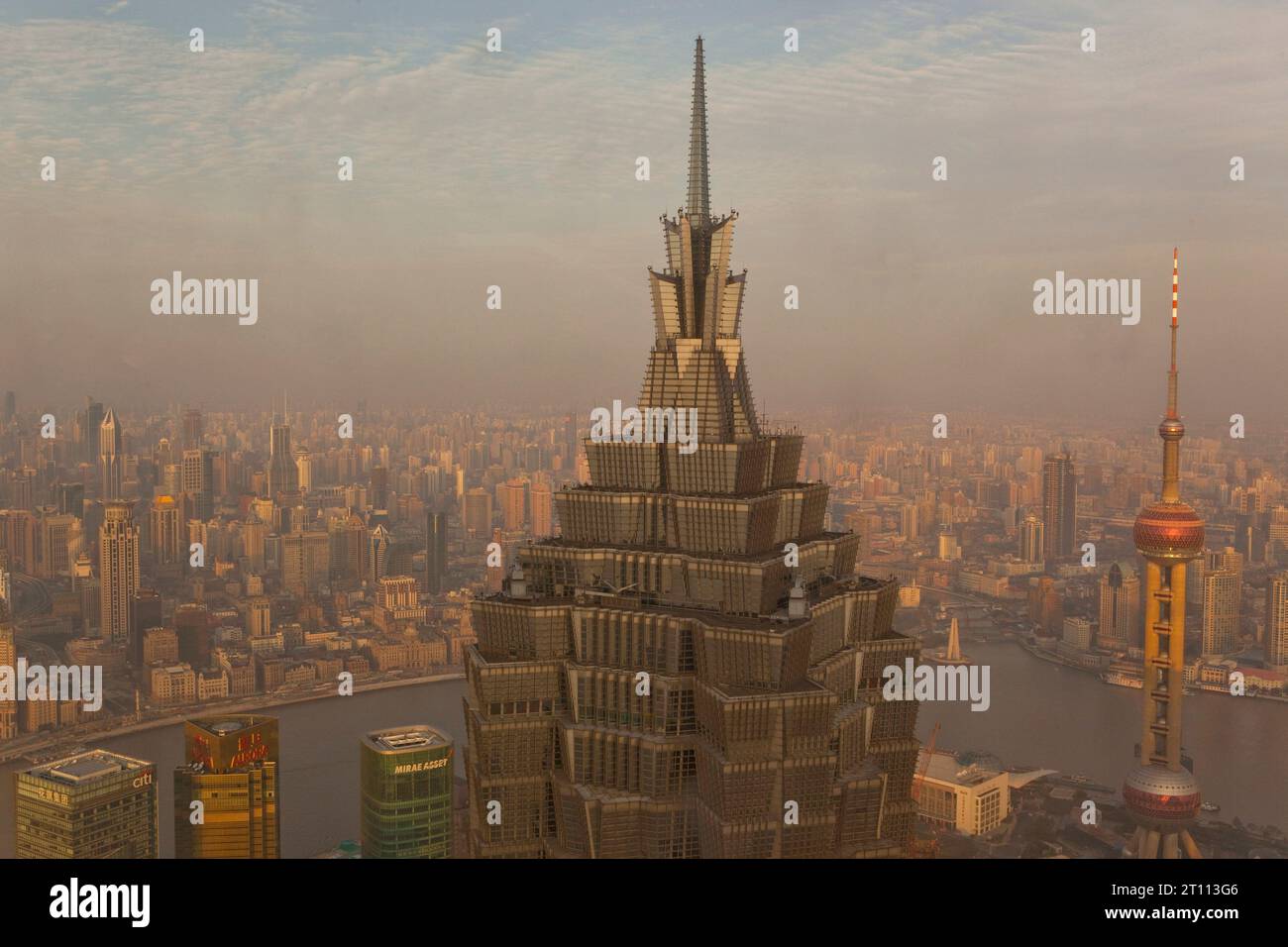 Shanghai spire hi-res stock photography and images - Alamy