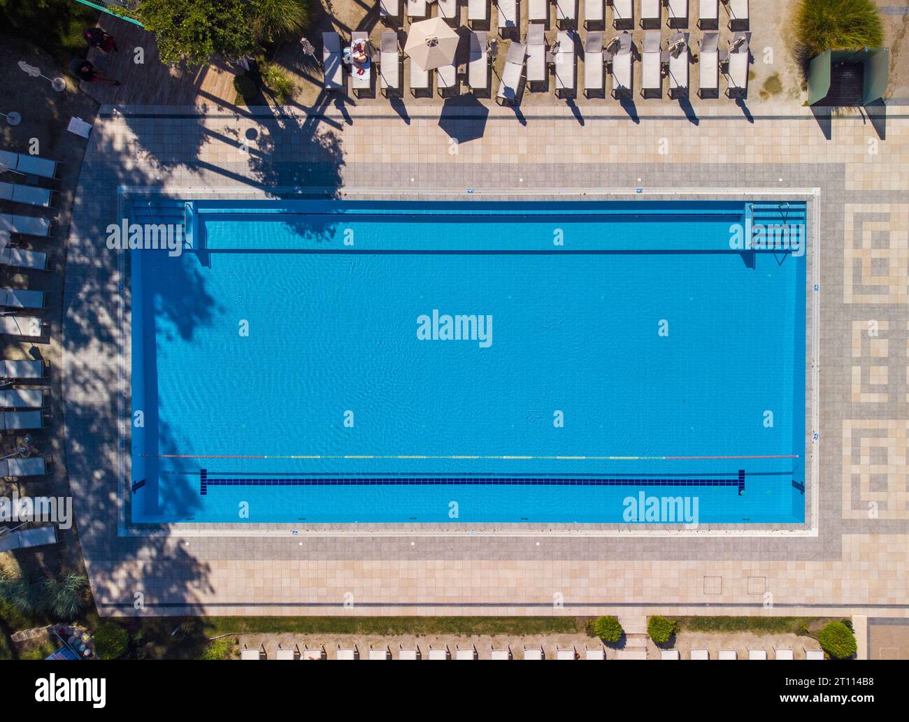 Aerial view texture luxury resort hi-res stock photography and images - Alamy
