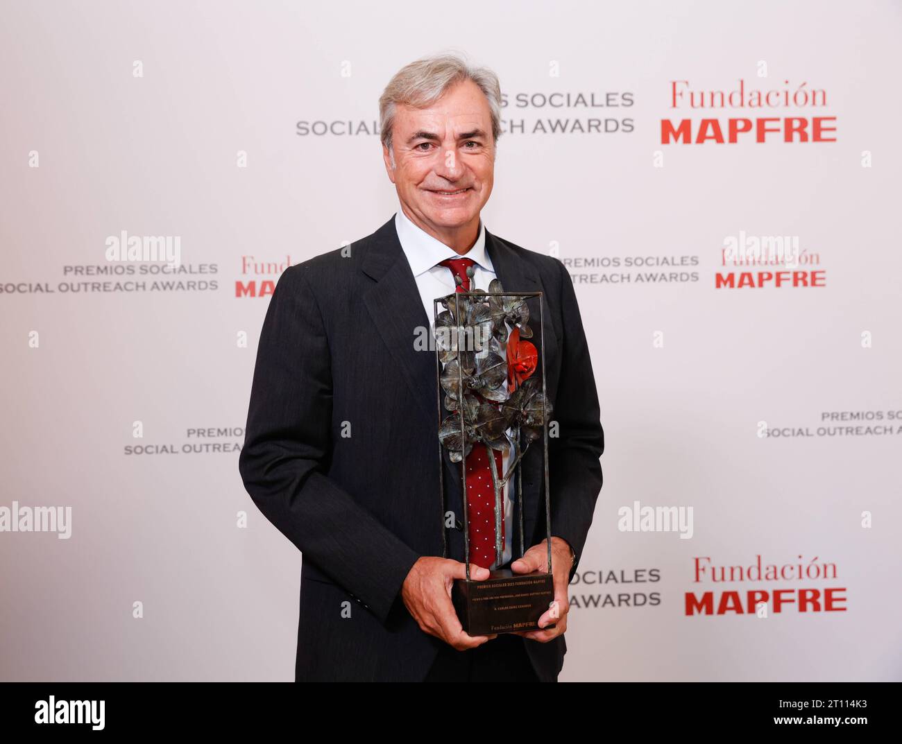 Madrid, Spain. 10th Oct, 2023. Carlos Sainz during Mapfre Foundation ...