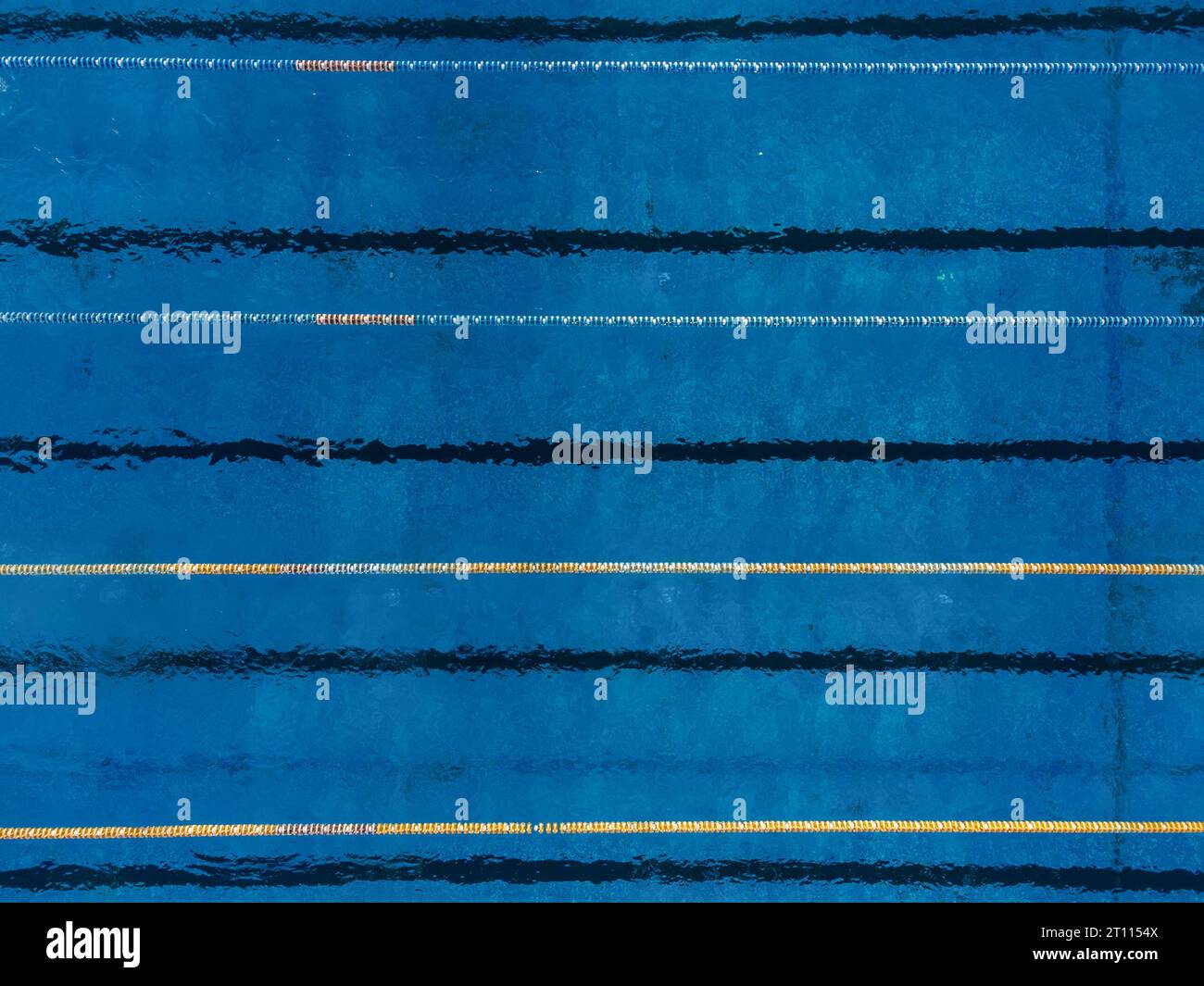 Swimming pool, top view, view from above, no people Stock Photo - Alamy