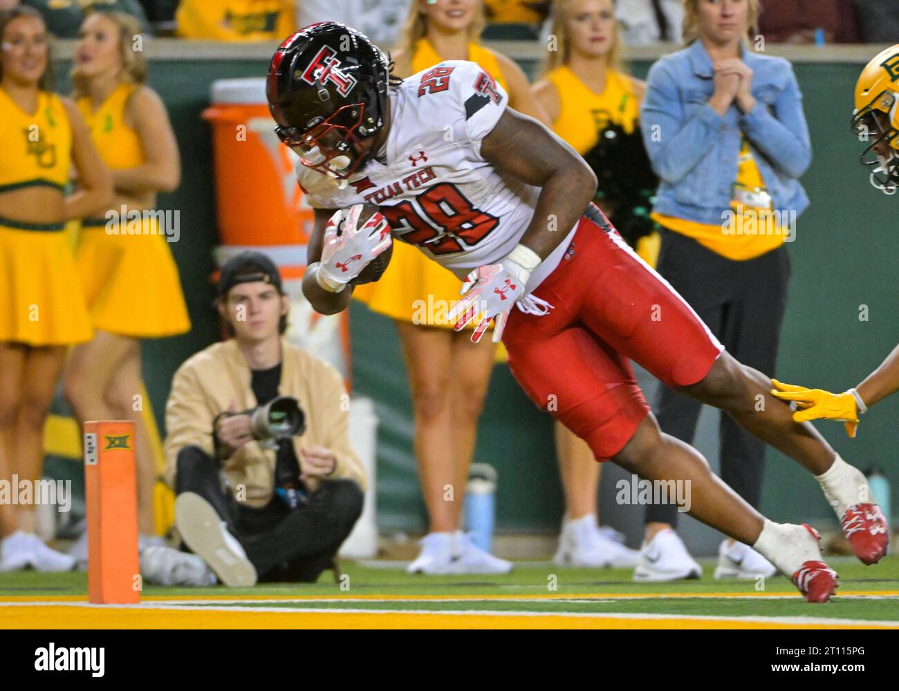 October 7 2023: Texas Tech Red Raiders running back Tahj Brooks (28 ...