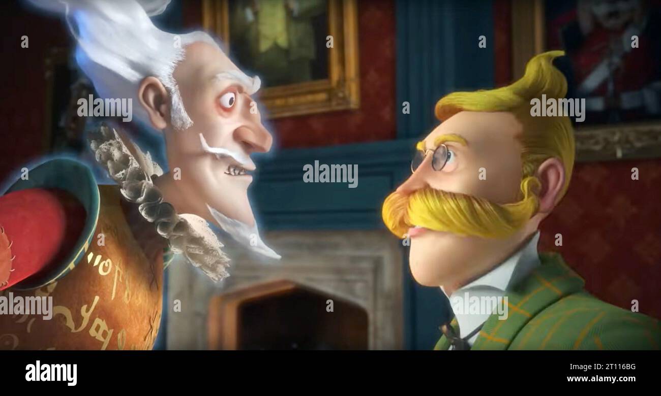 THE CANTERVILLE GHOST, Sir Simon de Canterville (left, voice: Stephen ...