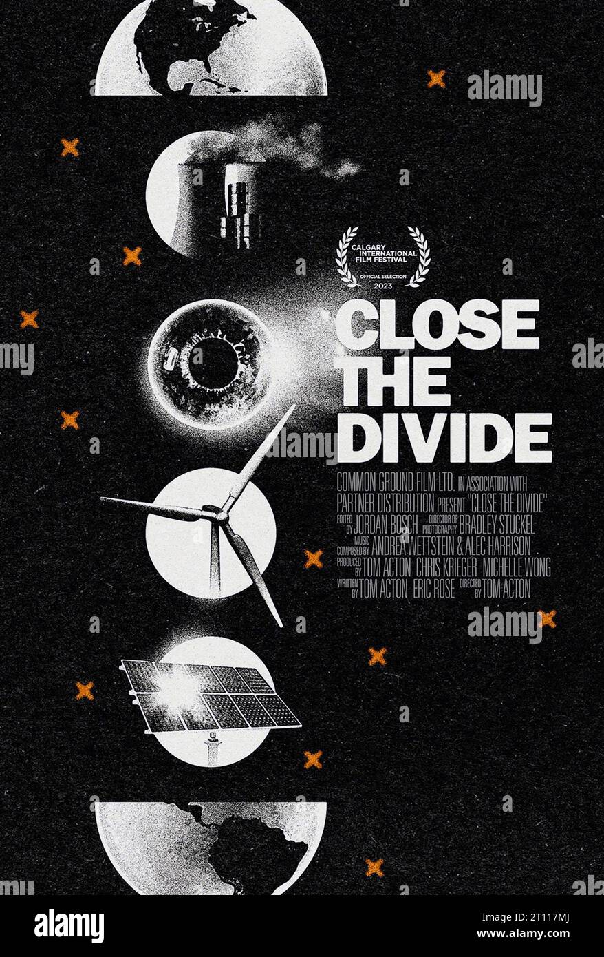 CLOSE THE DIVIDE, poster, 2023. © Partner Distribution Ltd. /Courtesy ...