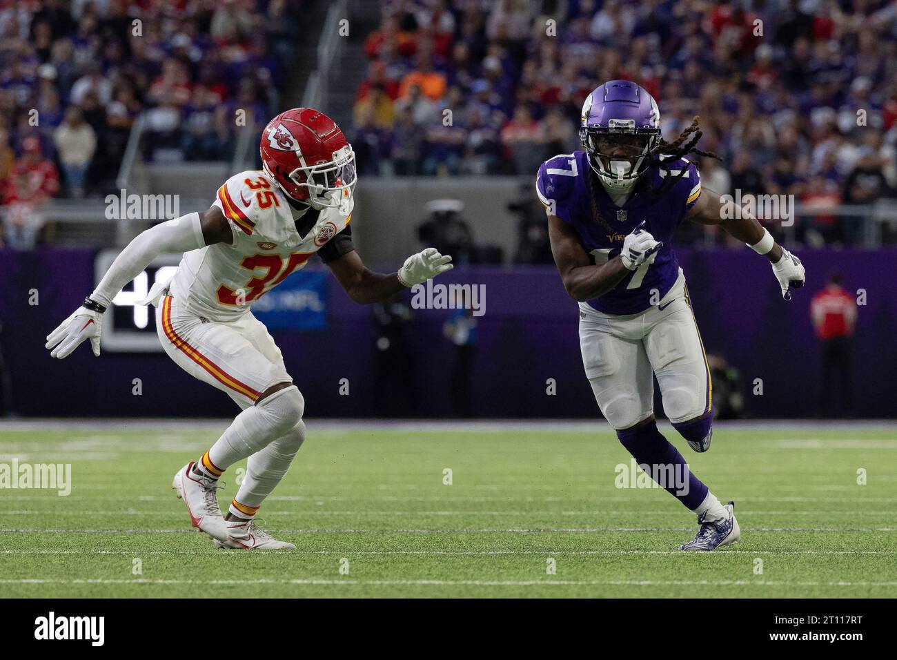 Kansas City Chiefs cornerback Jaylen Watson (35) in action against ...