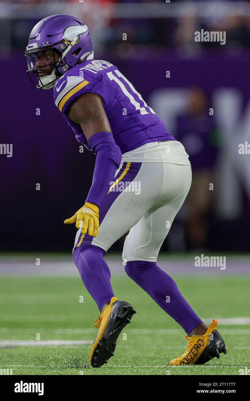 Minnesota Vikings cornerback NaJee Thompson (11) in action against the ...