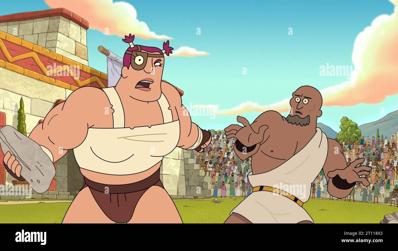 KRAPOPOLIS, left: Stupendous (voice: Pam Murphy), 'The Stuperbowl ...