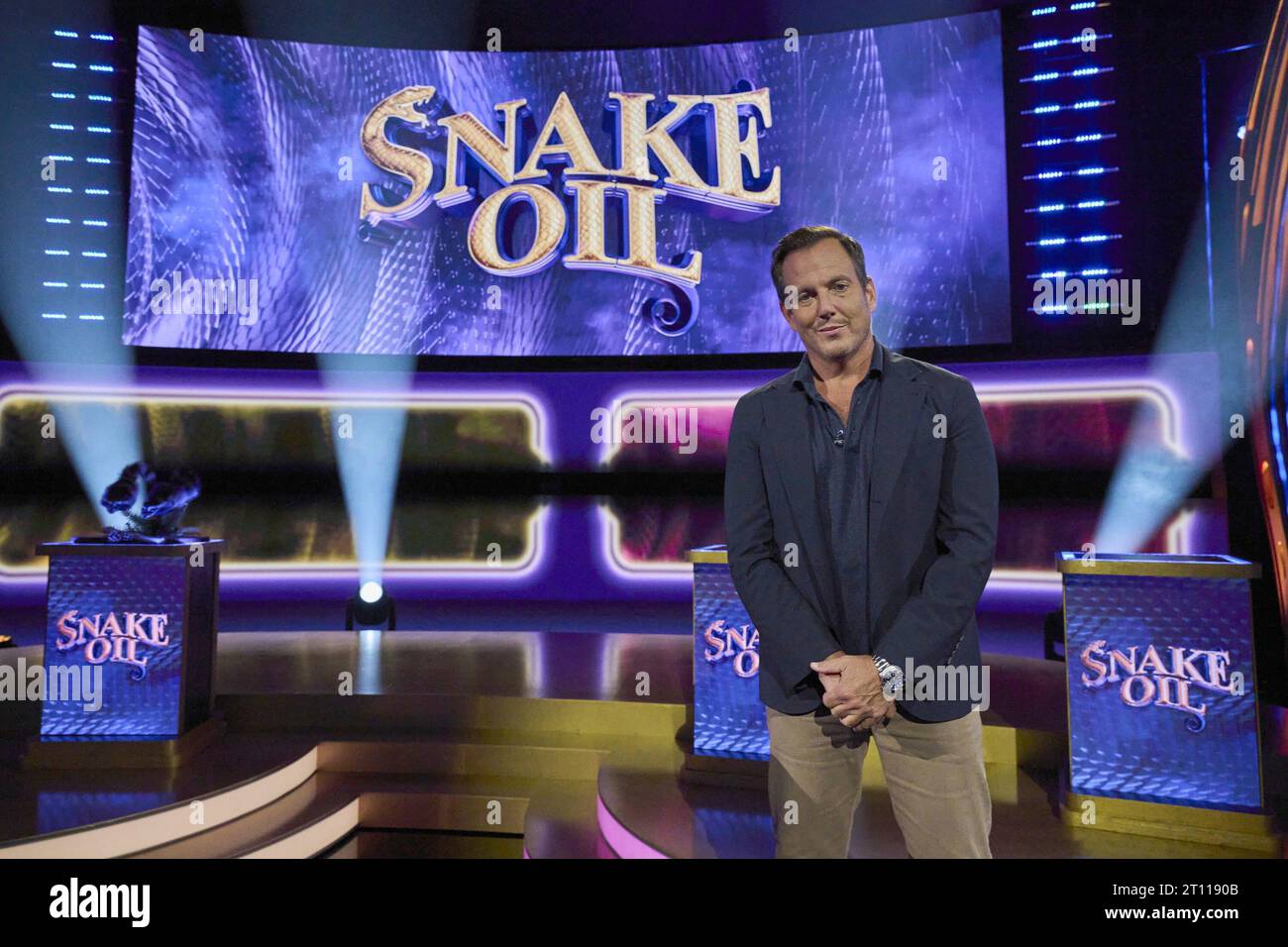 SNAKE OIL, celebrity advisor Will Arnett, (Season 1, premiered Sept. 27 ...