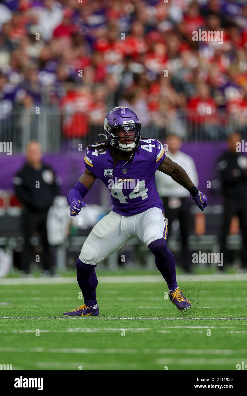 Minnesota Vikings safety Josh Metellus (44) in action against the ...